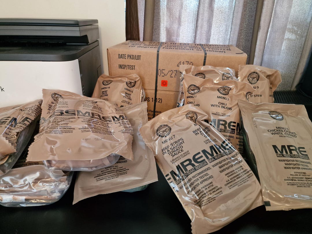 Military Mres (meals Ready-to-eat) Meals - Etsy