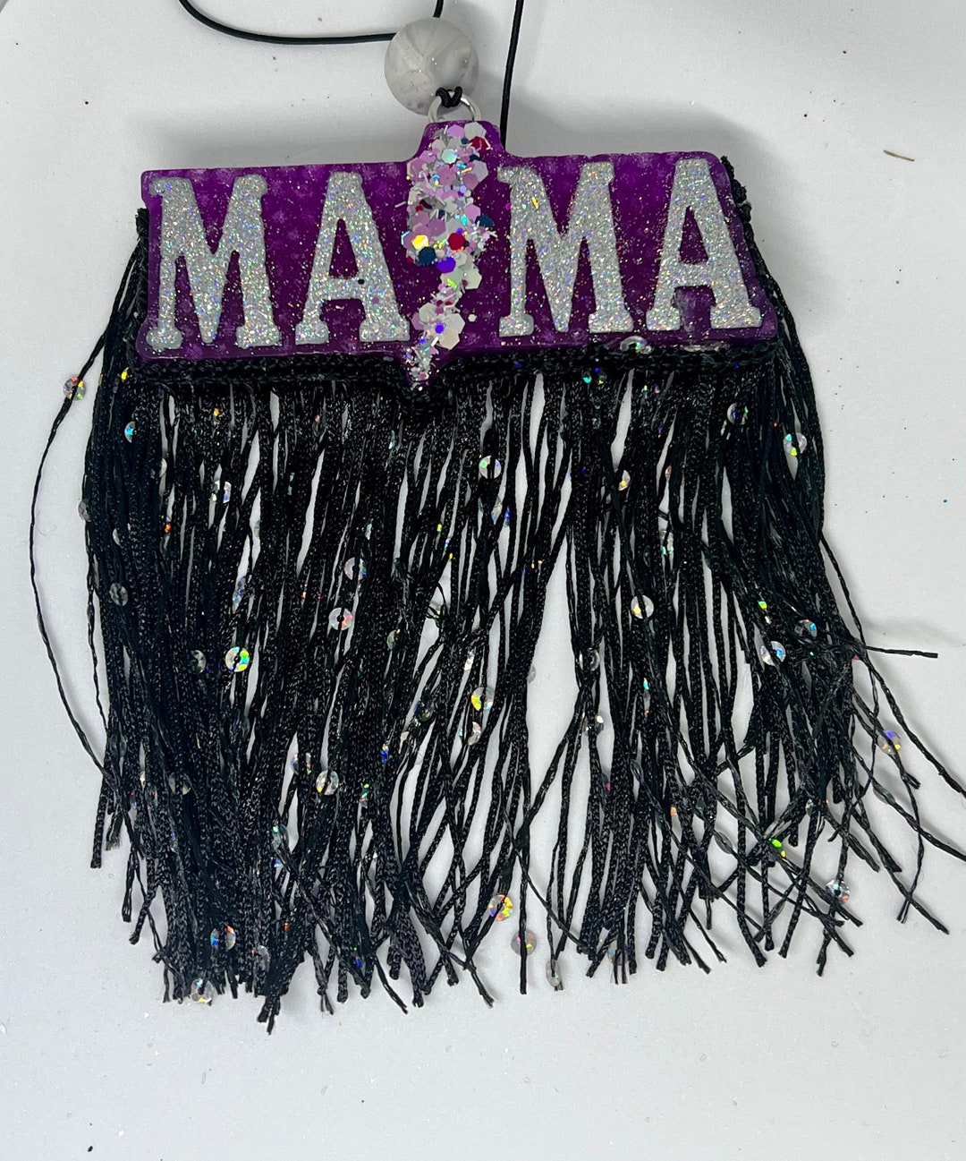 Mama Car Freshie Lightning Bolt Car Freshie Fringe Car Freshie Car ...