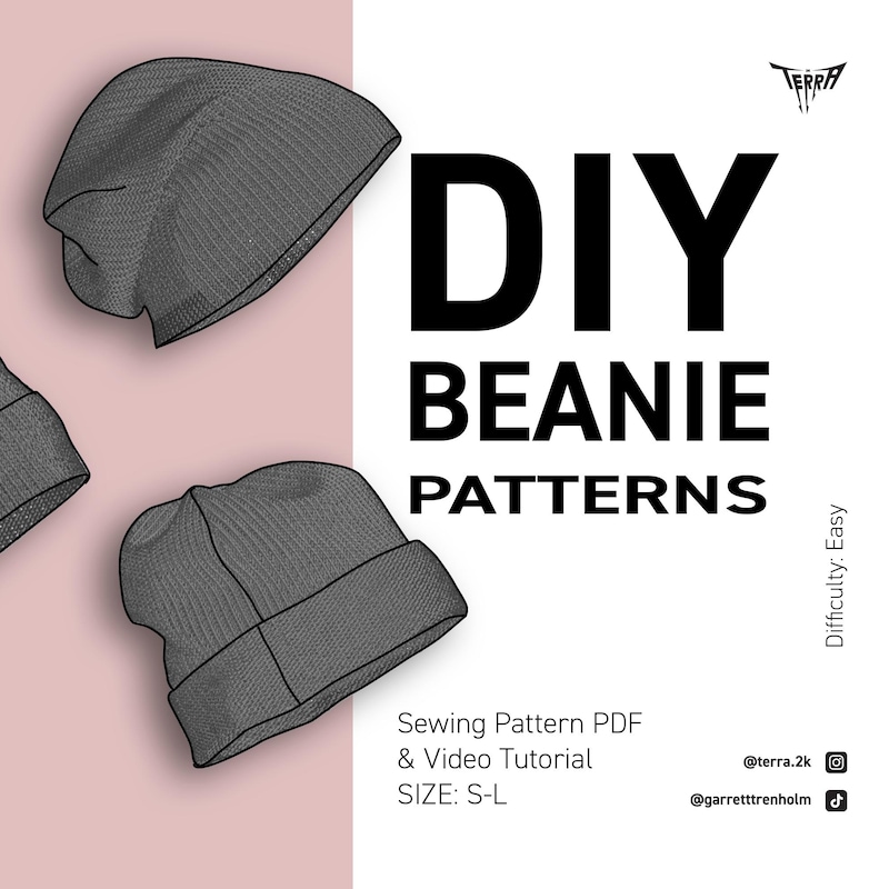 Slouchy Beanie - Etsy