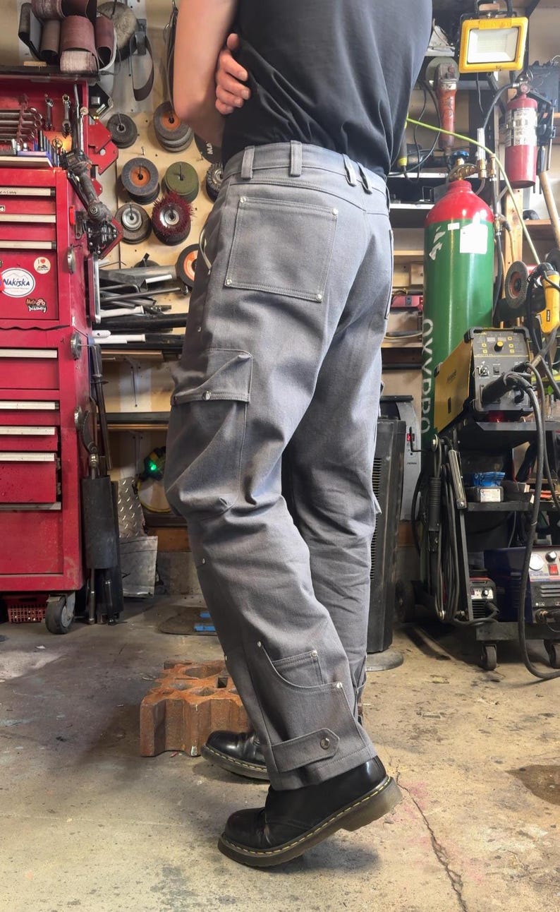 Cargo Pants Sewing Pattern With Utility Pockets – PDF Pattern / Video ...