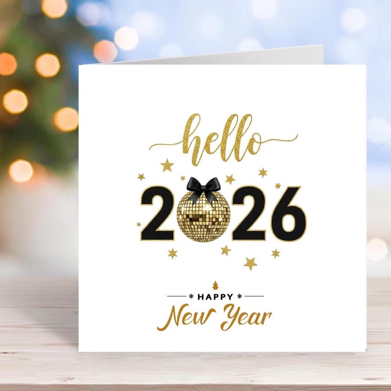 Boxed 2026 new year cards - Etsy.de