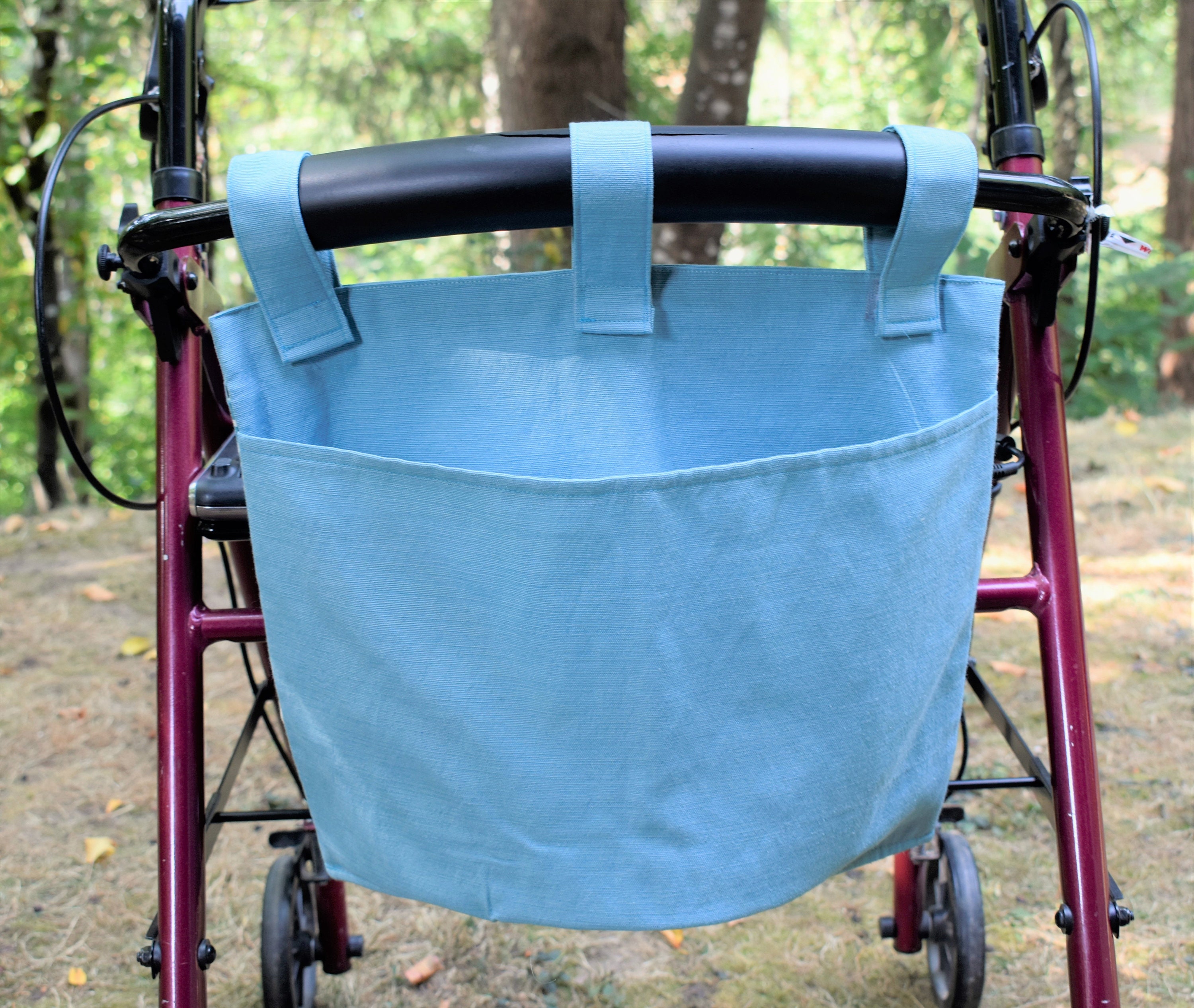 Walker Bag, Walker Caddy, Pockets Organizer, Senior Gift, Accessible ...