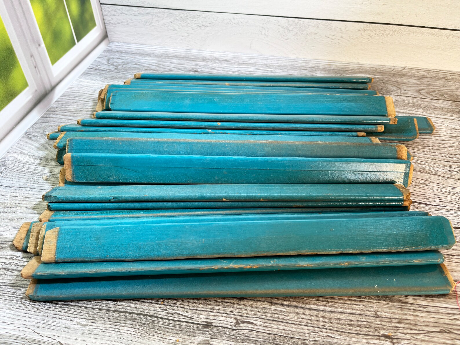 Shutter Slats, Repurposing Shutter Slats, Slat Crafts, Shutter Slat ...