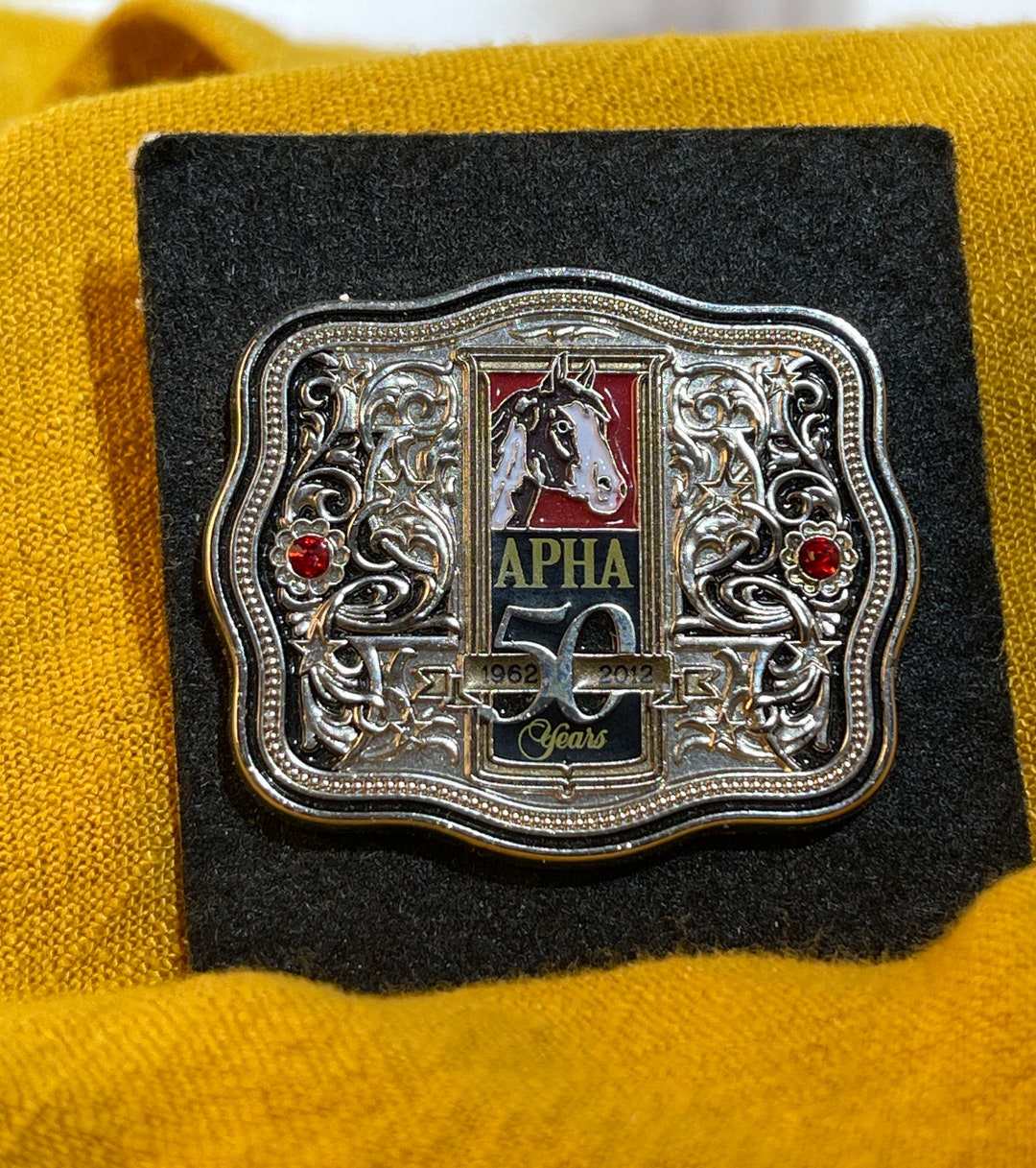 American Paint Horse Association 50 Year Anniversary Pin, APHA 50 Years, APHA 50 Year Pin, APHA ...