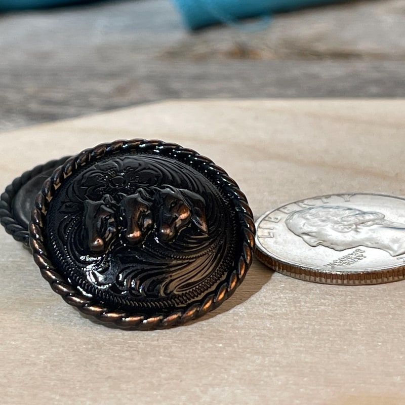 Western Concho - Etsy