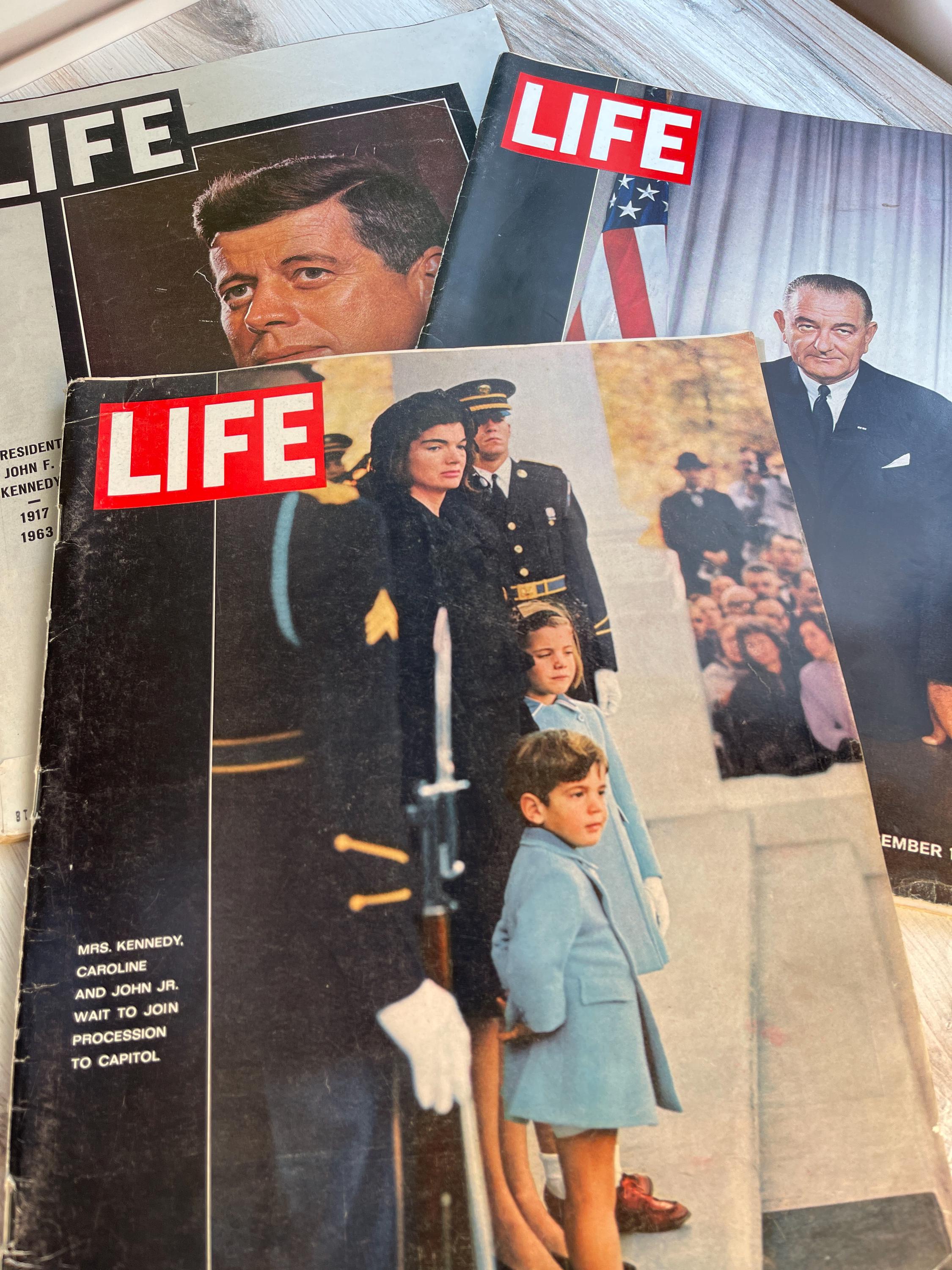 1963 Life Magazines, President Kennedy, Jackie Kennedy, President ...