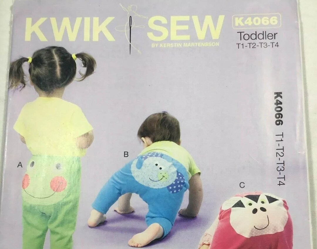 Kwik Sew Sewing Pattern M4066, Uncut Pattern, Baby Pattern, Toddler ...