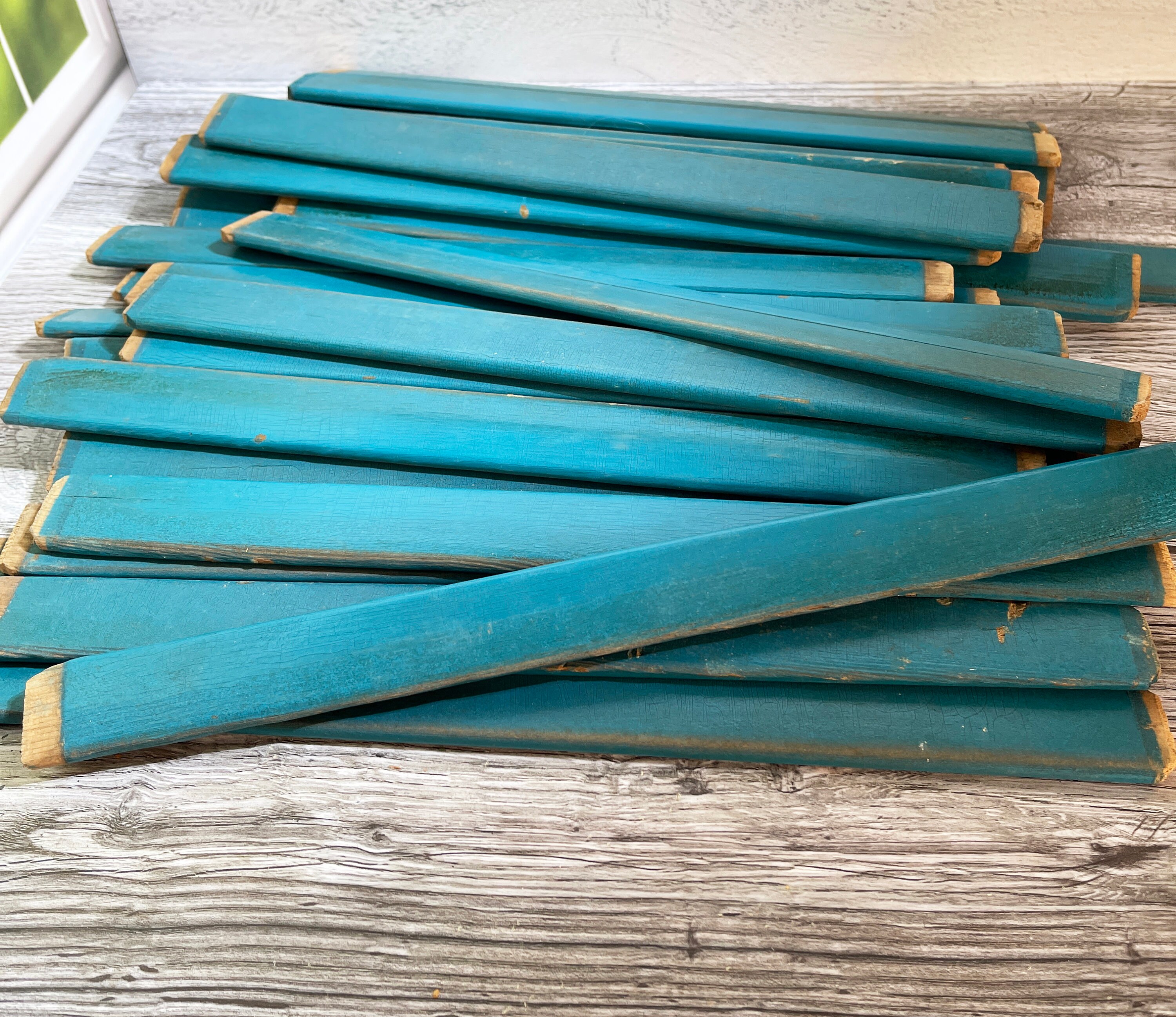 Shutter Slats, Repurposing Shutter Slats, Slat Crafts, Shutter Slat ...