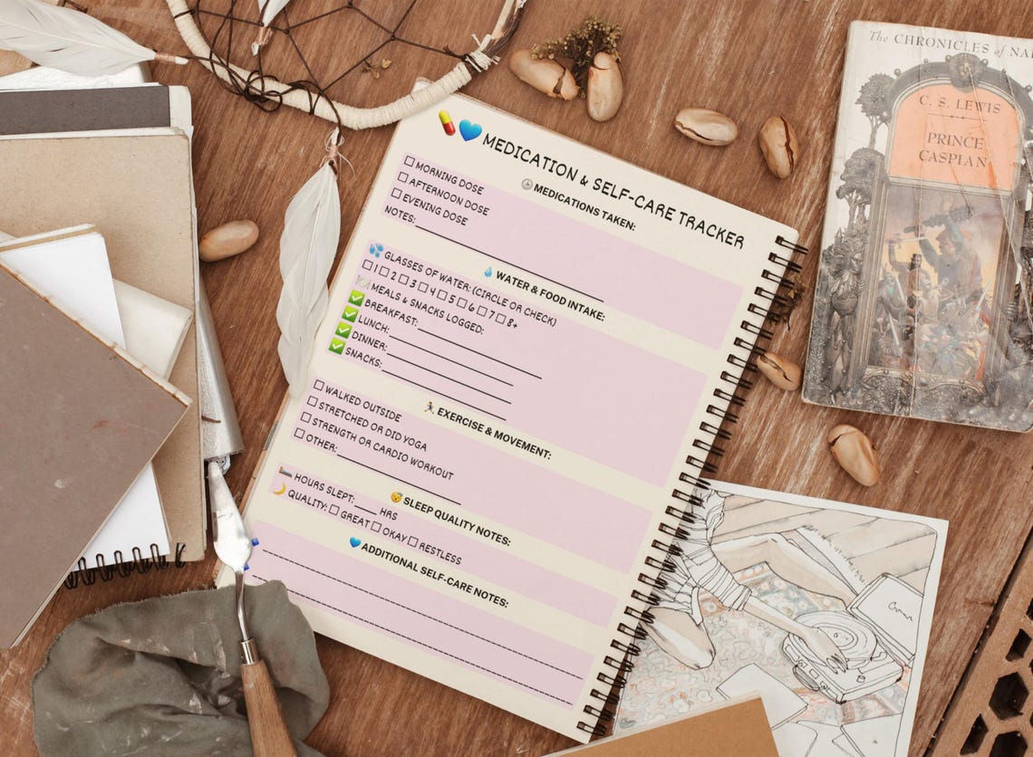 ADHD Friendly Planner Task Breakdown Time Management Habit Tracker ...