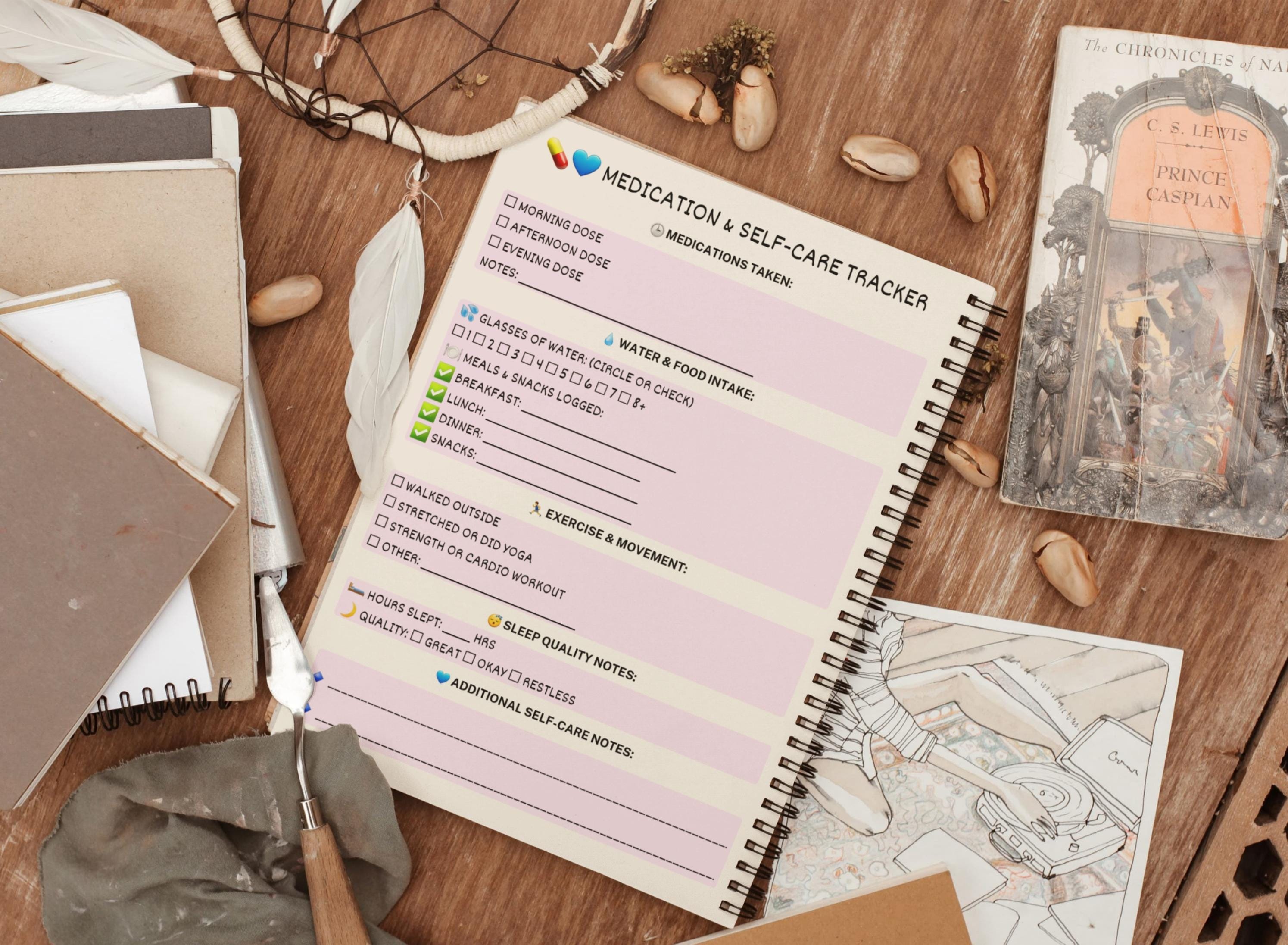 ADHD Friendly Planner Task Breakdown Time Management Habit Tracker ...