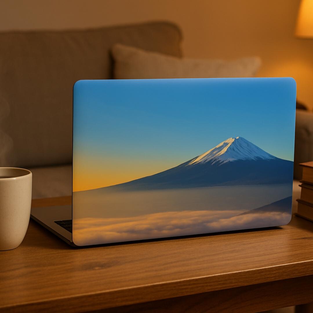 Mount Fuji Laptop Cover| Japanese Art, Minimalist MacBook Case| MacBook ...