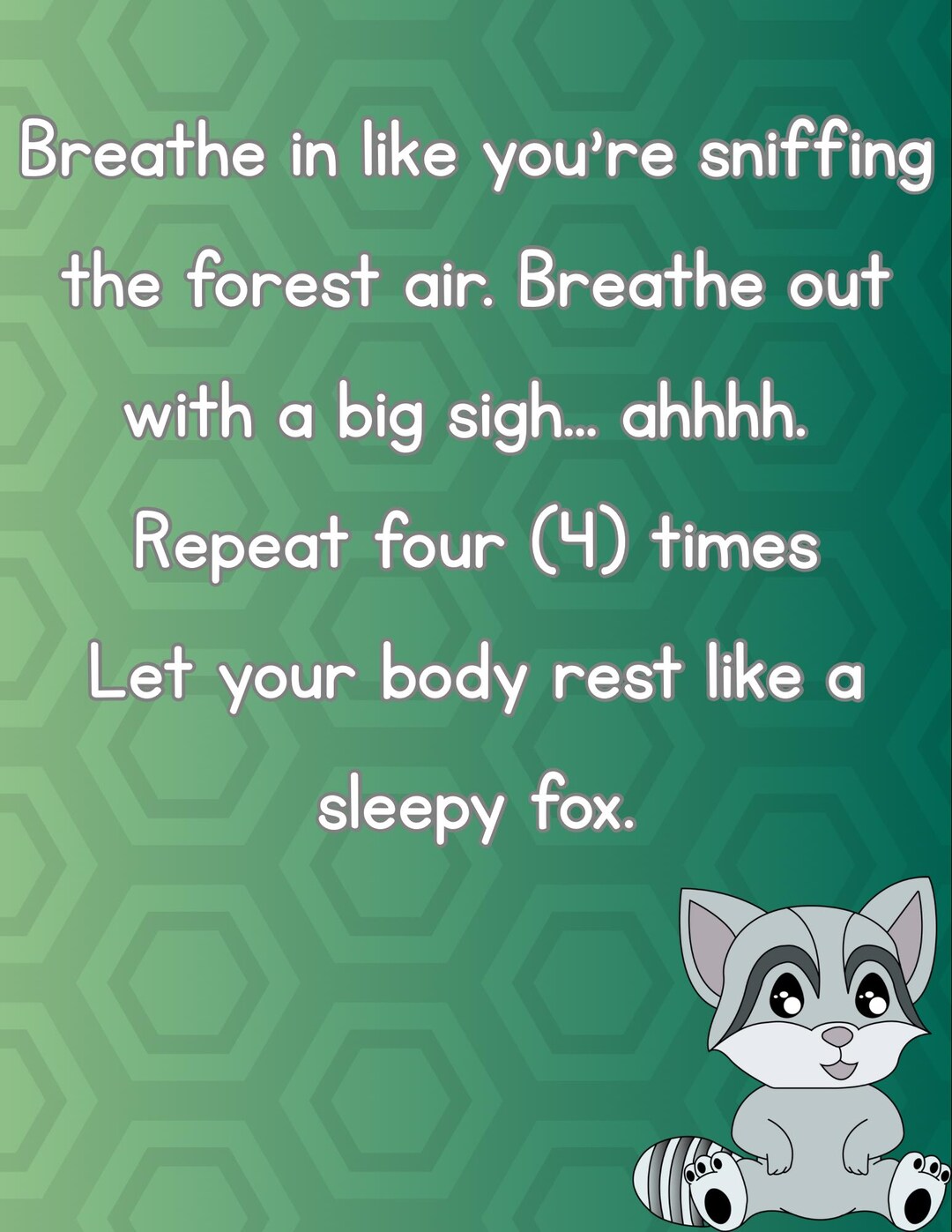 Printable Calming Corner Posters for Kids – Animal Breathing Techniques ...