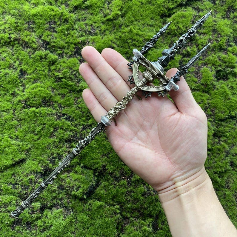 Elden Ring - Mohgwyn's Sacred Spear Metal Replica With Stand, Blunt ...