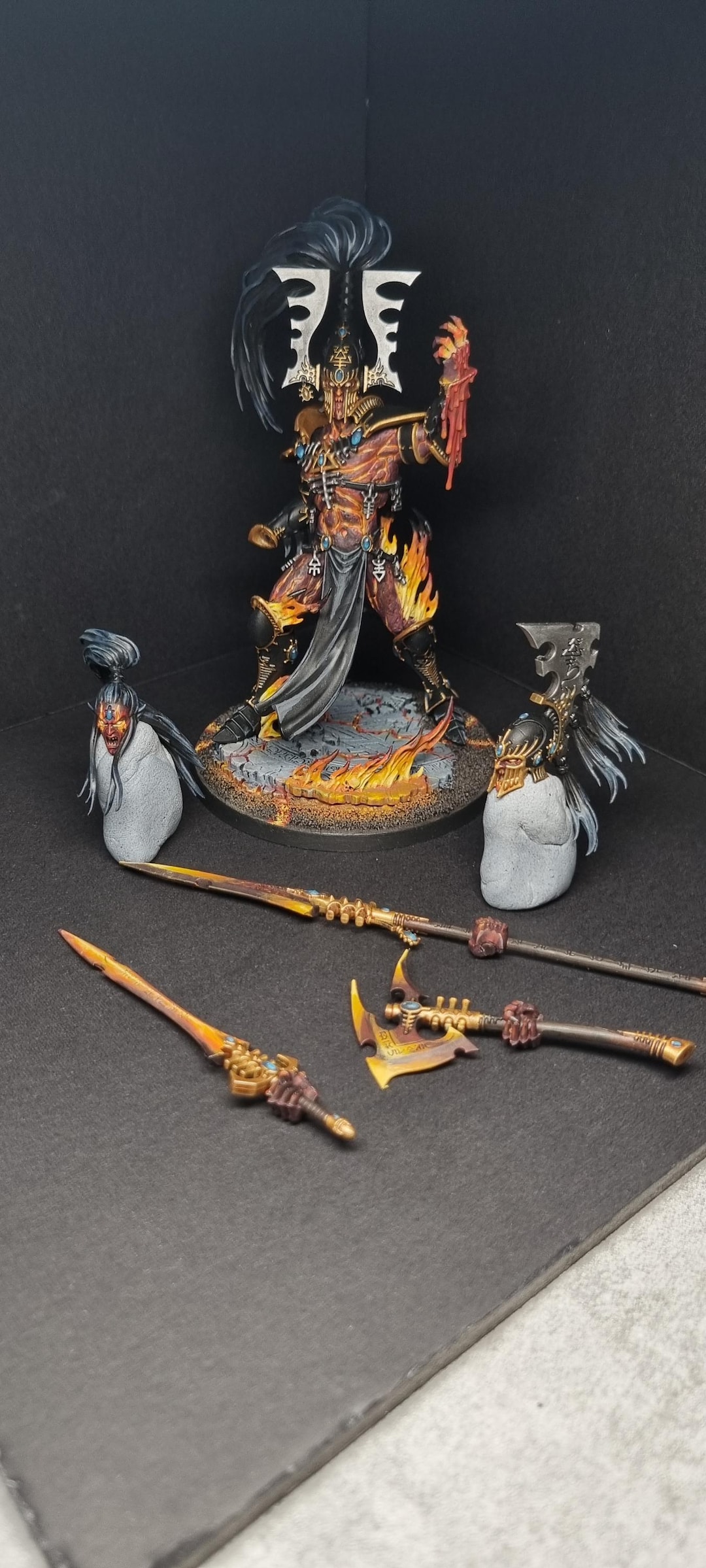 Aeldari Avatar of Khaine Commission Painted Warhammer 40,000 - Etsy