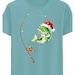 Christmas Catch:festive Fishing Fun - Etsy