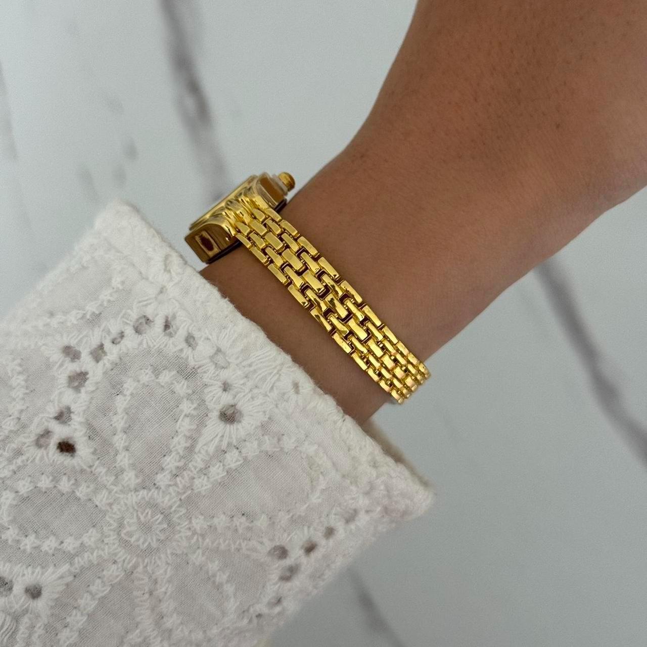 Vintage Women Gold Watch, Gold Bracelet Watch, Minimalist Dainty Gold ...
