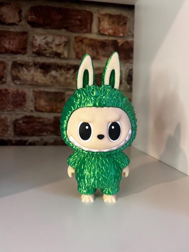 Labubu the Monster Elve Anime Style Collectible Toy Model - 3d Printed ...