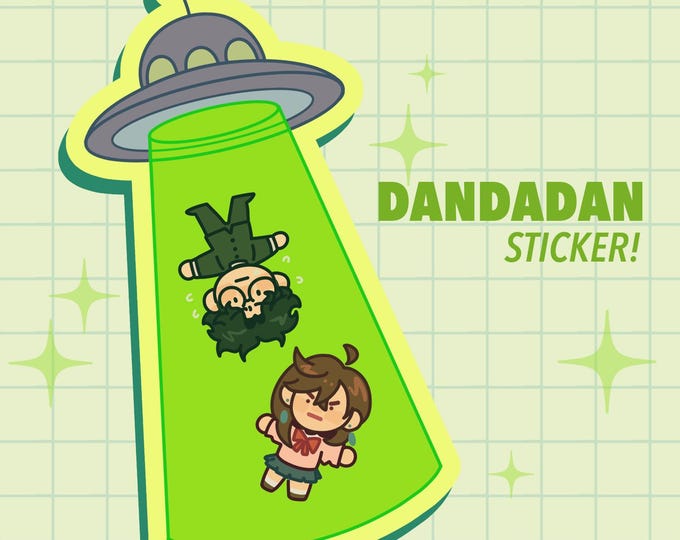 Dandadan Sticker - Etsy