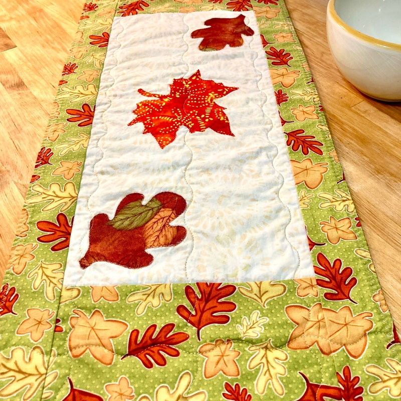 Appliqued Table Topper - Etsy