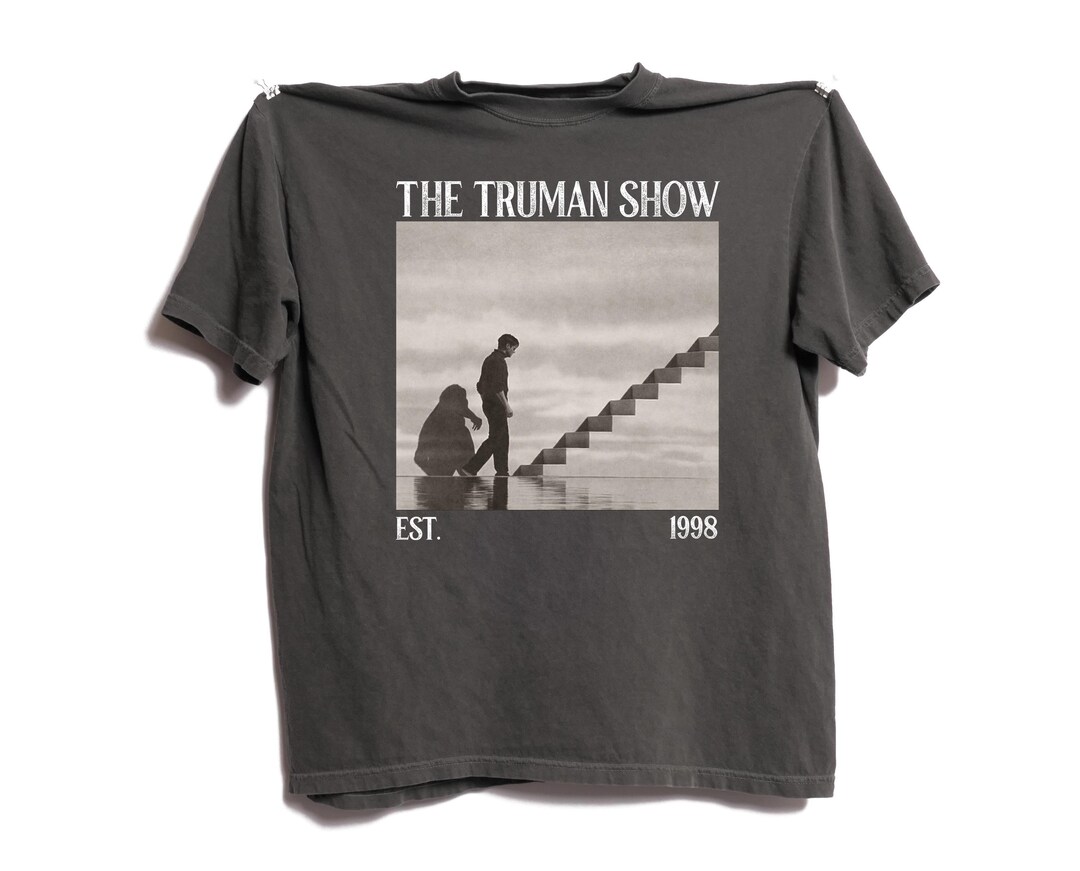The Truman Show 1998 Movie Shirt, Truman Burbank Unisex Tee - Etsy