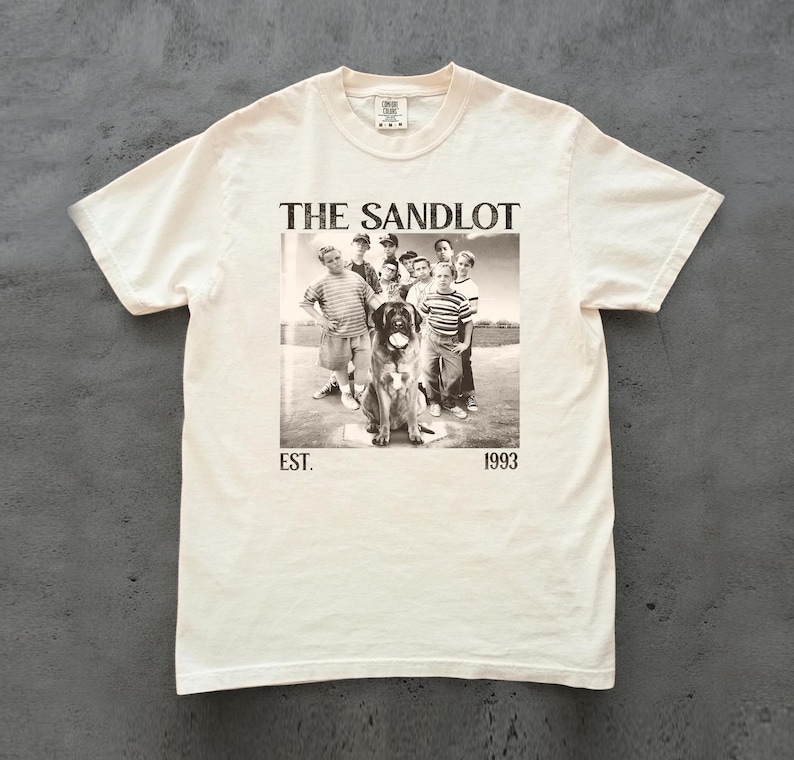 The Sandlot Movie T-shirt, Vintage 90s Comfort Colors Tee - Etsy