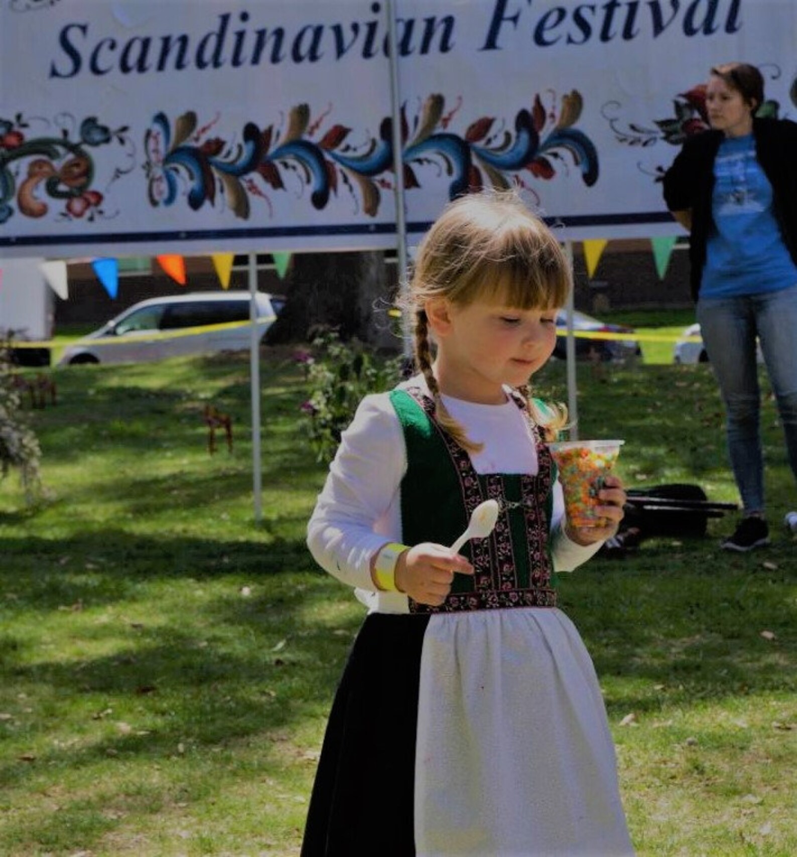 Baby/toddler/child's Norwegian Bunad Dress With Bonnet - Etsy