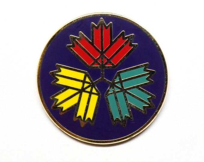 67 Leaves HBC Colours Hard Enamel Pin - Etsy Canada