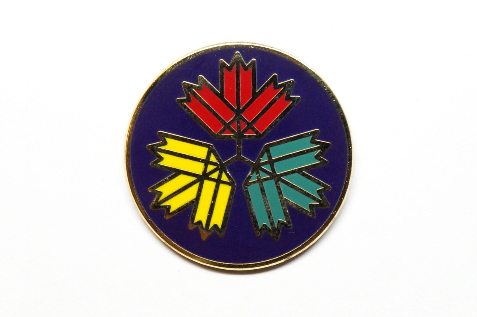 67 Leaves HBC Colours Hard Enamel Pin - Etsy Canada