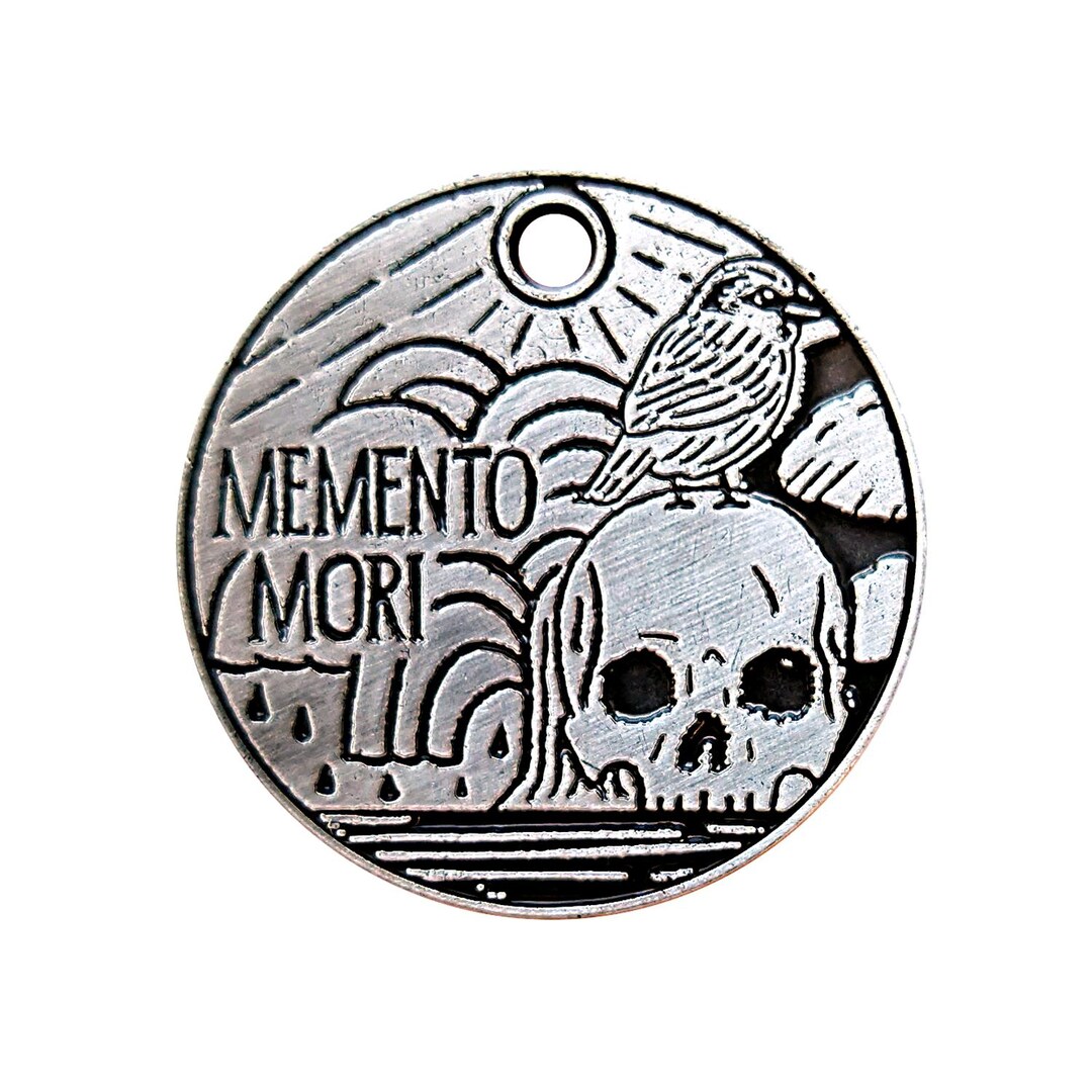 Memento Mori - Lucky Coin - Challenge Coin - Etsy