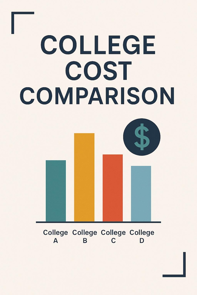 College Cost Comparison - Etsy