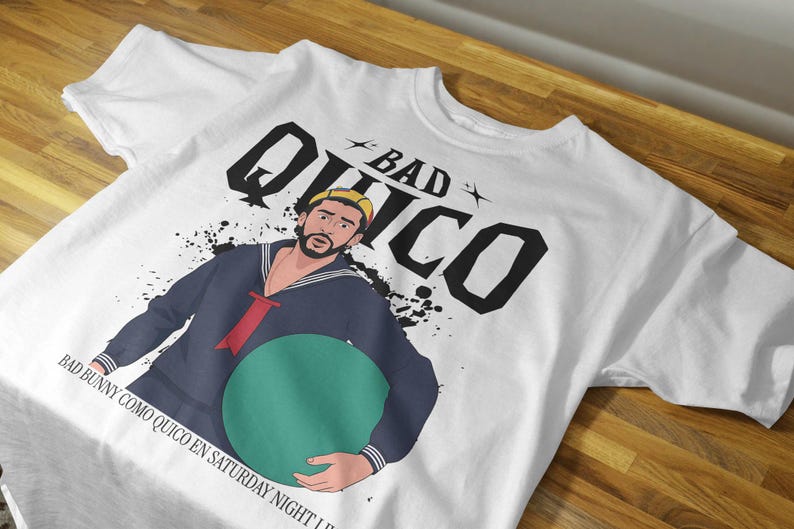 Bad Bunny Quico Chavo Del 8 PNG DTF 300DPI - Etsy