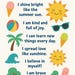 Summer Affirmations for Kids – Printable Positive Mindset Poster ...