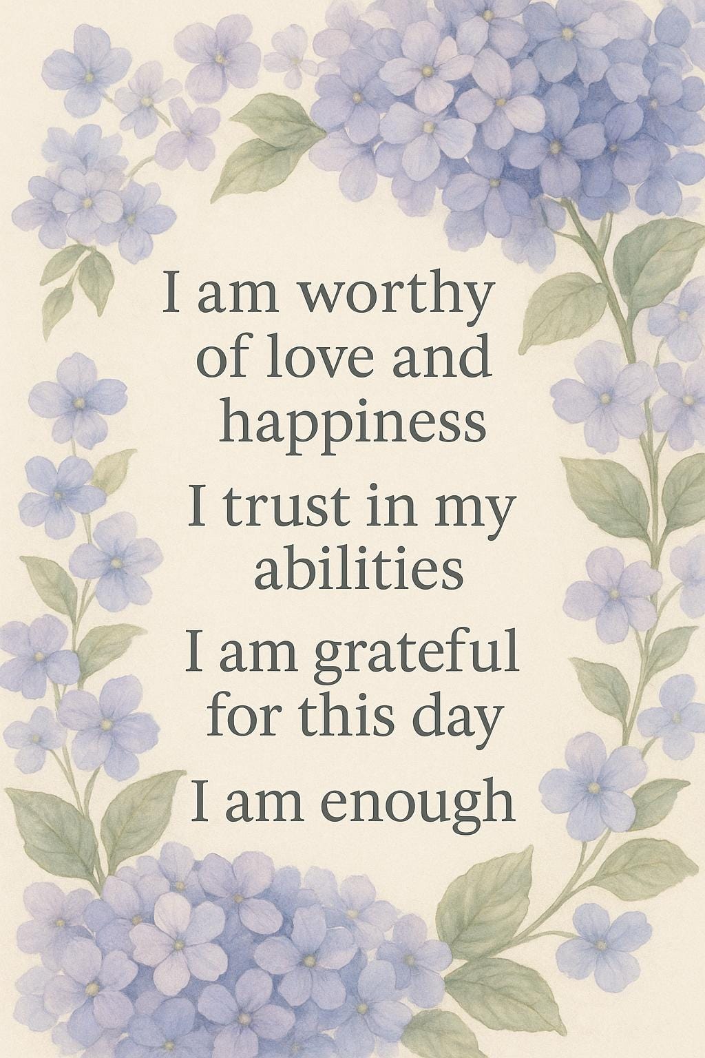 Faith-based Daily Affirmations for Women – Printable Christian Wall Art ...