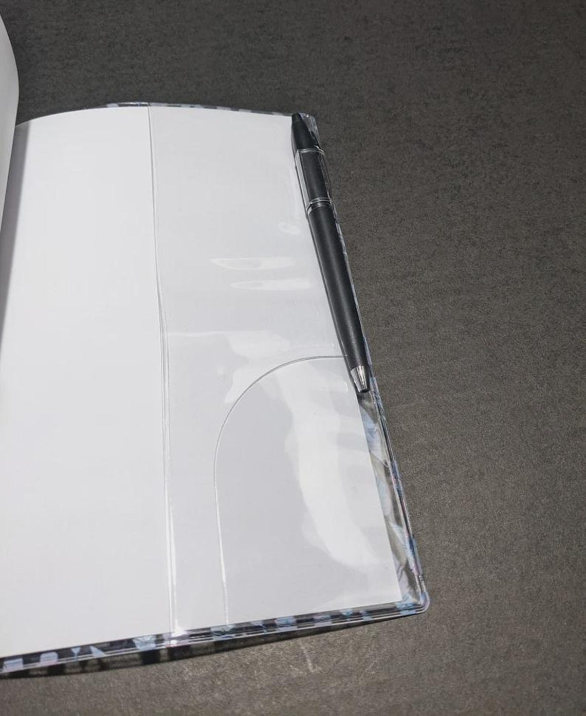 A5 Jelly Clear Cover | Transparent Journal Cover | Hobonichi ...
