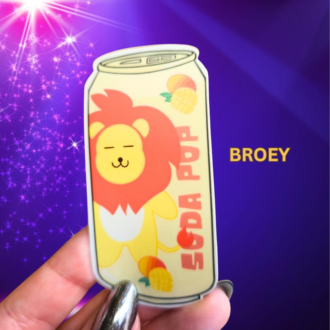 Saja Boys Lion Soda Pop Kpop Demon Hunters Stickers - Etsy