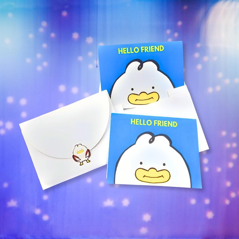 Kpop Demon Hunters Save the Date + Hello Friend Note Cards Jinu Rumi - Etsy