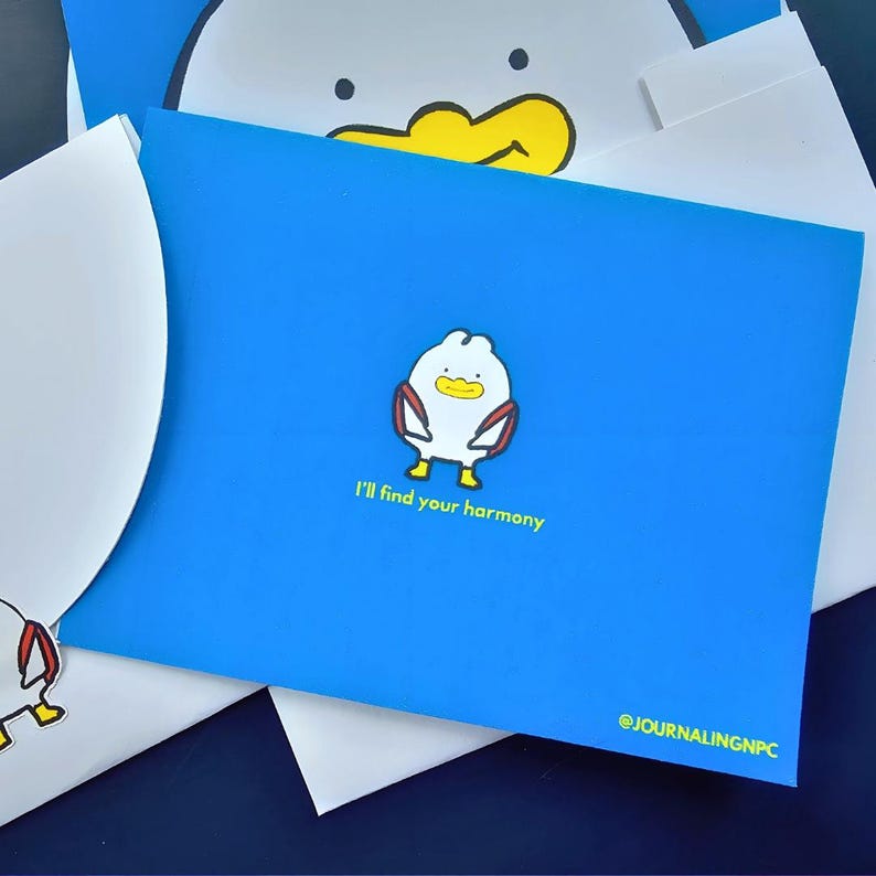 Kpop Demon Hunters Save the Date + Hello Friend Note Cards Jinu Rumi - Etsy