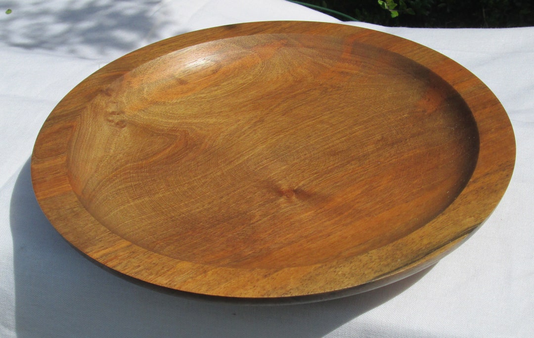 Wooden English Walnut Medieval 'luttrell Style' Dish - Etsy