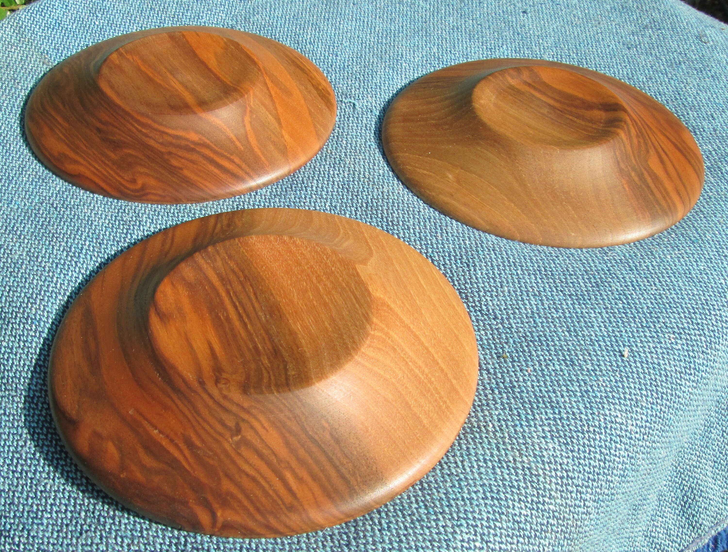 Wooden English Walnut Medieval 'luttrell Style' Dish, Plate, Platter ...