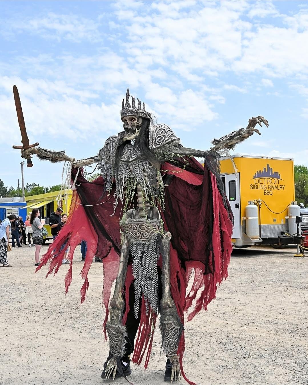 7 Foot Skeleton Puppet Costume - Etsy