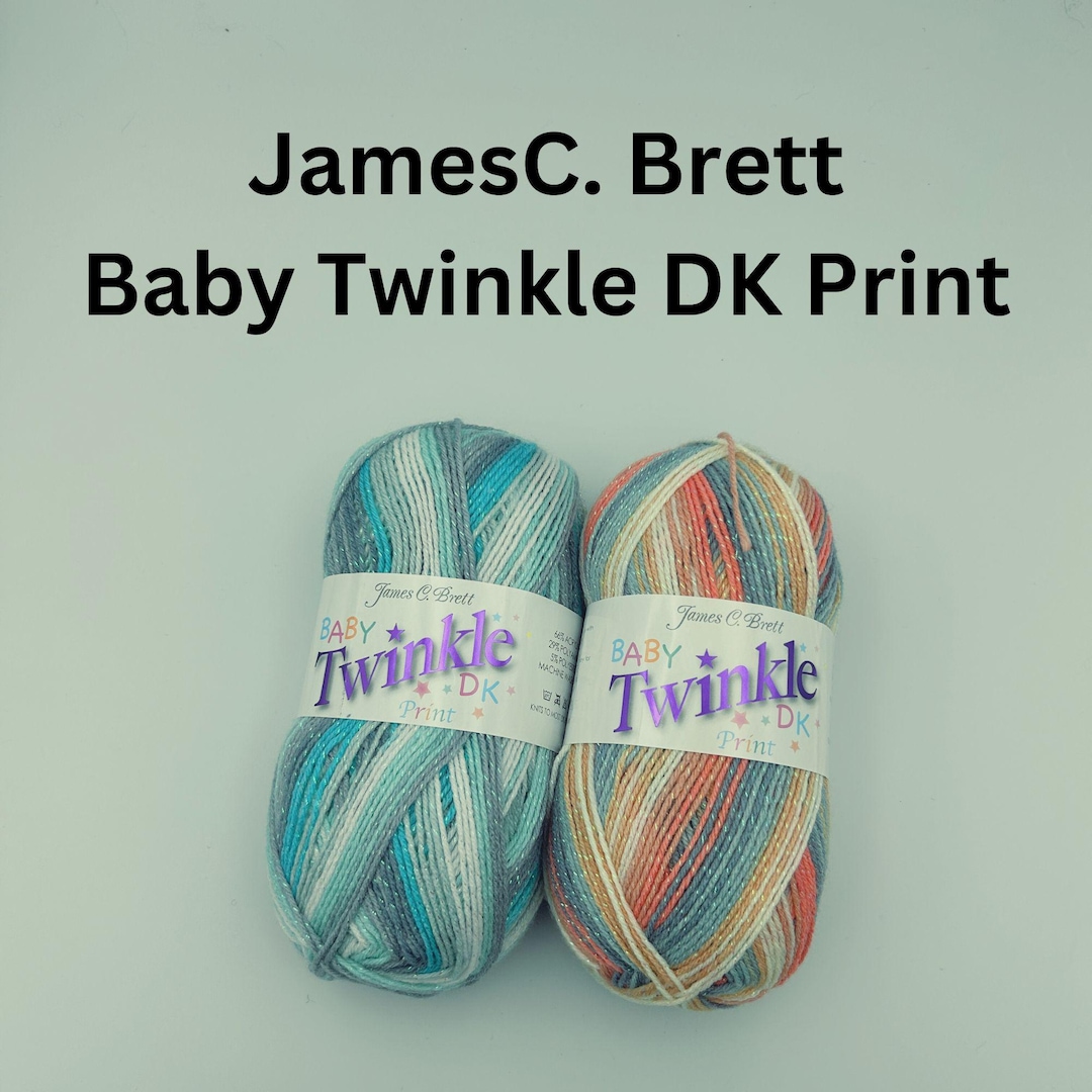 James C. Brett - Baby Twinkle DK Prints - Etsy