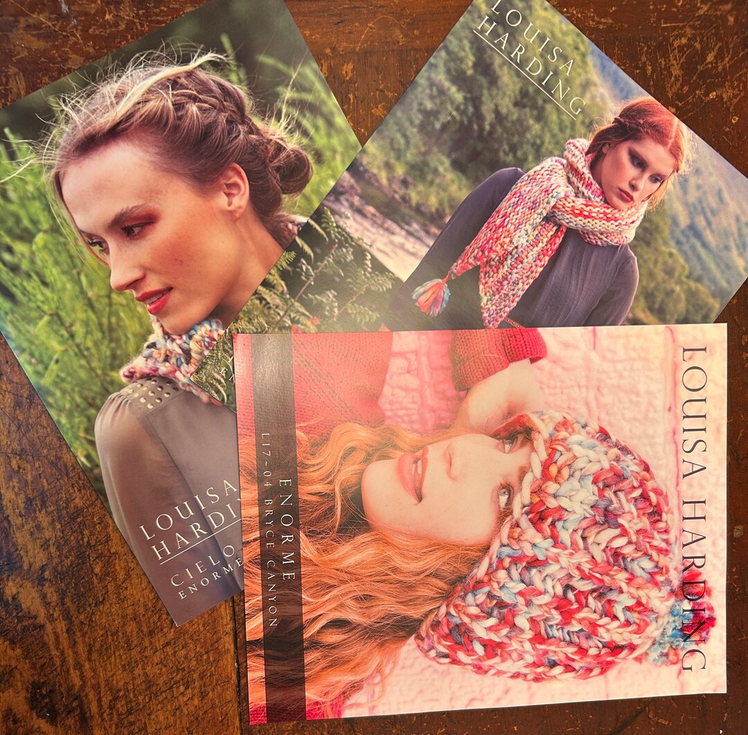 Louisa Harding Pattern Leaflet - Etsy