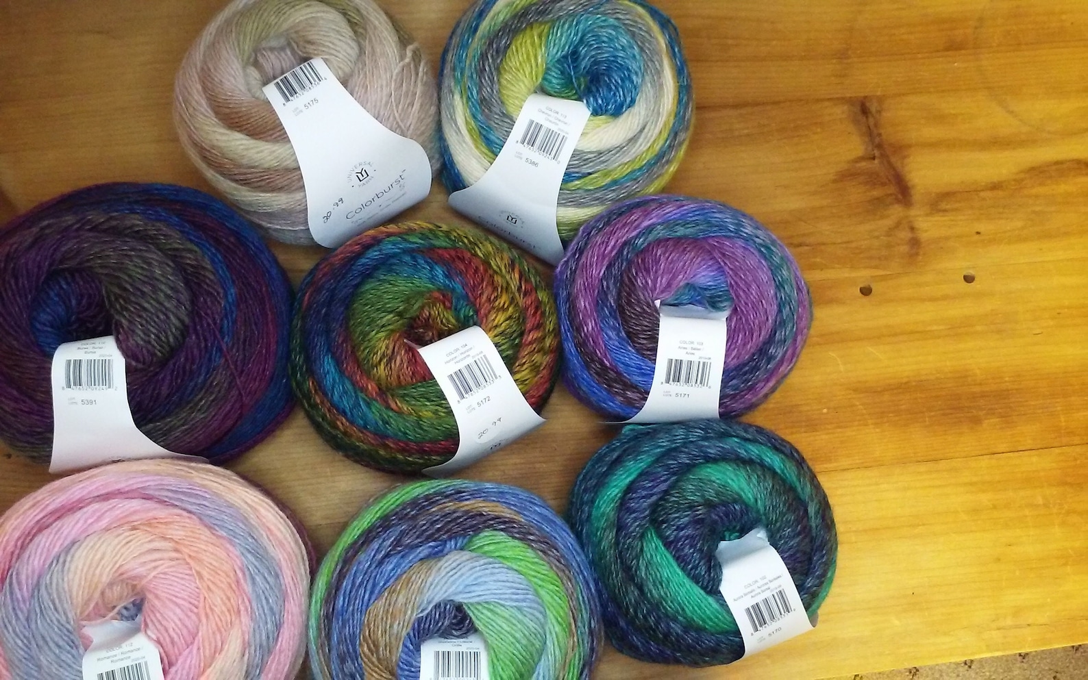 Universal Yarns Colorburst - Etsy