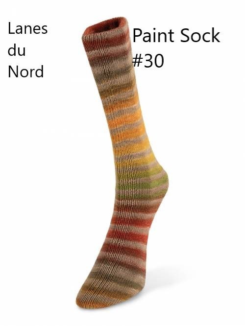 Lanes Du Nord Paint Sock 30 - Etsy
