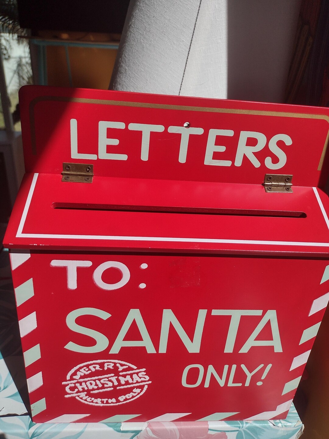 Santa Letter Mail Box - Etsy