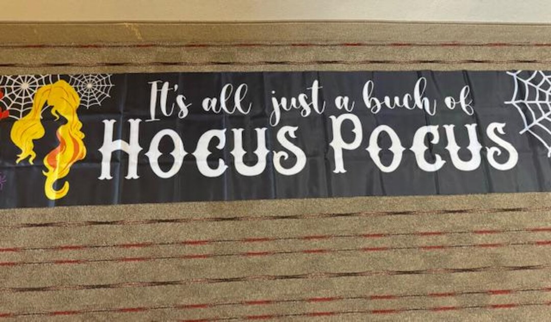 Hocus Pocus Banner - Etsy