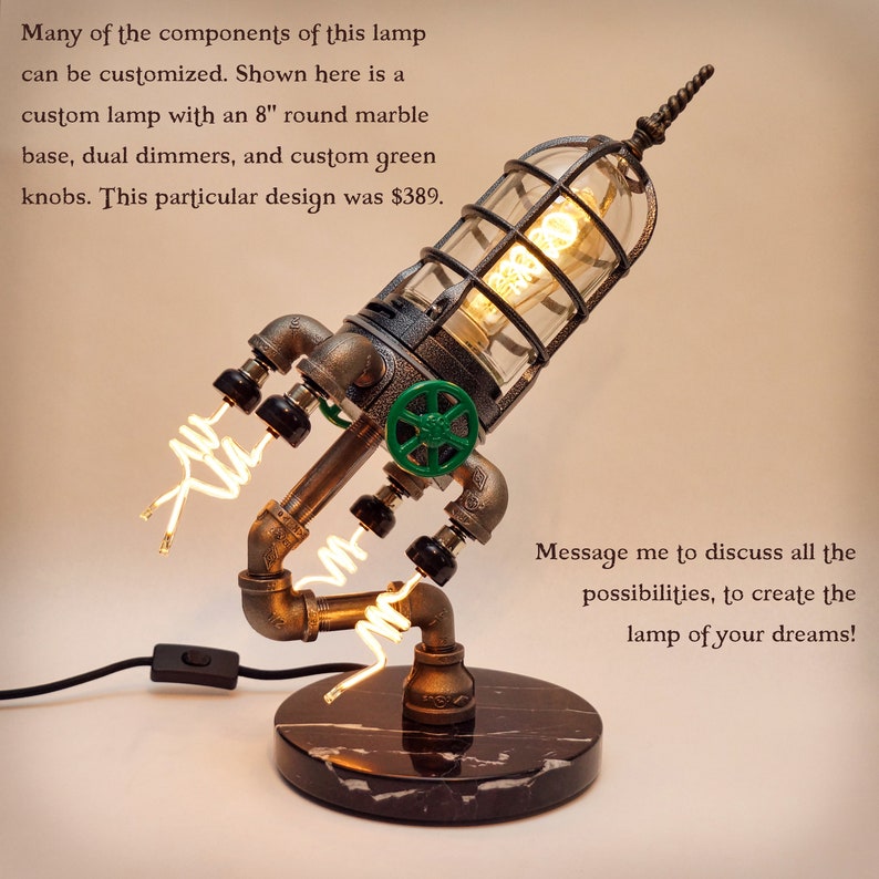 15 Rocket Ship Spaceship Steampunk Industrial Pipe Desk - Etsy