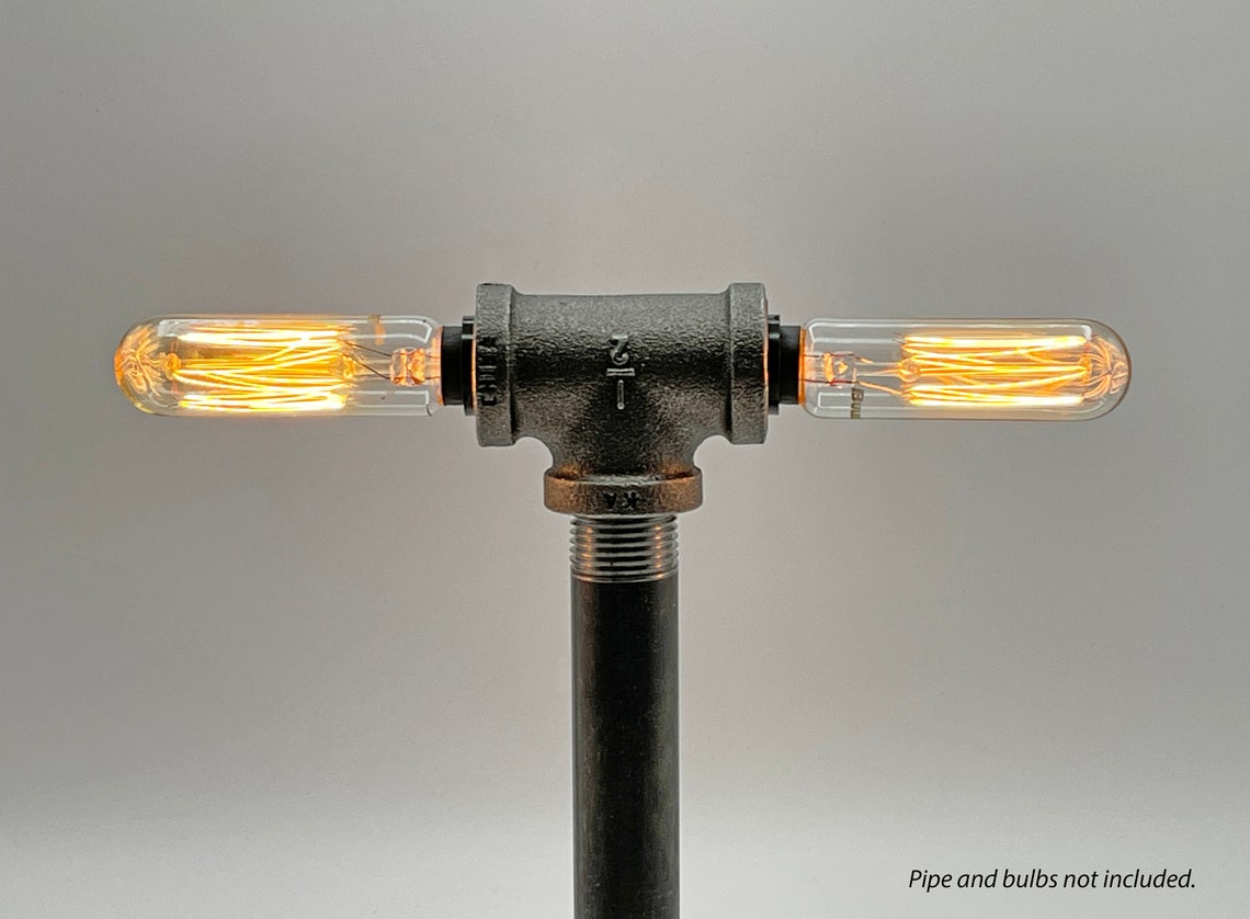 Black Malleable Iron Double Candelabra E12 Socket 1/2 | Etsy