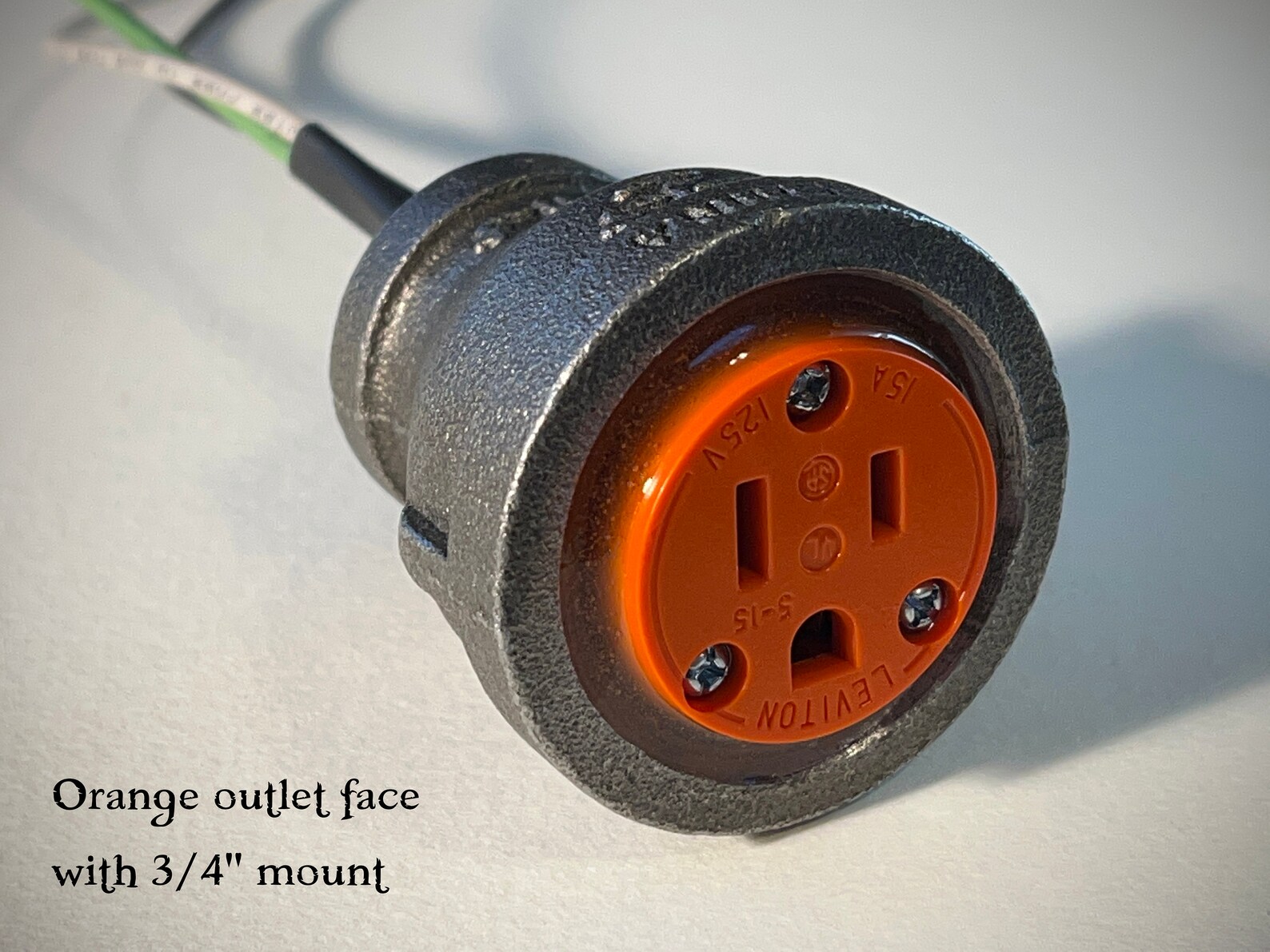 15A 125VAC Grounded Outlet Module for Steampunk Industrial - Etsy
