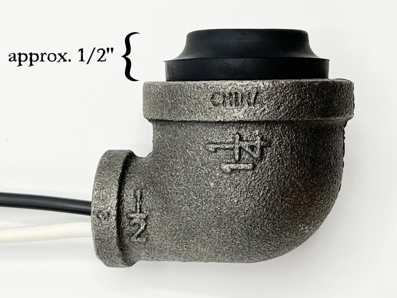 Black Iron Medium Base E26 Weatherproof Bulb Socket for - Etsy